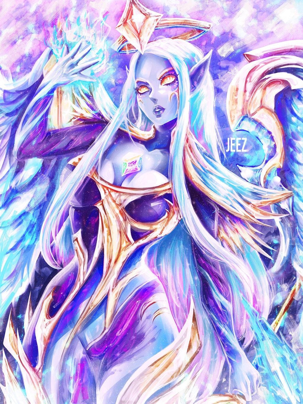 Dawnbringer Soraka Print – JeezArt