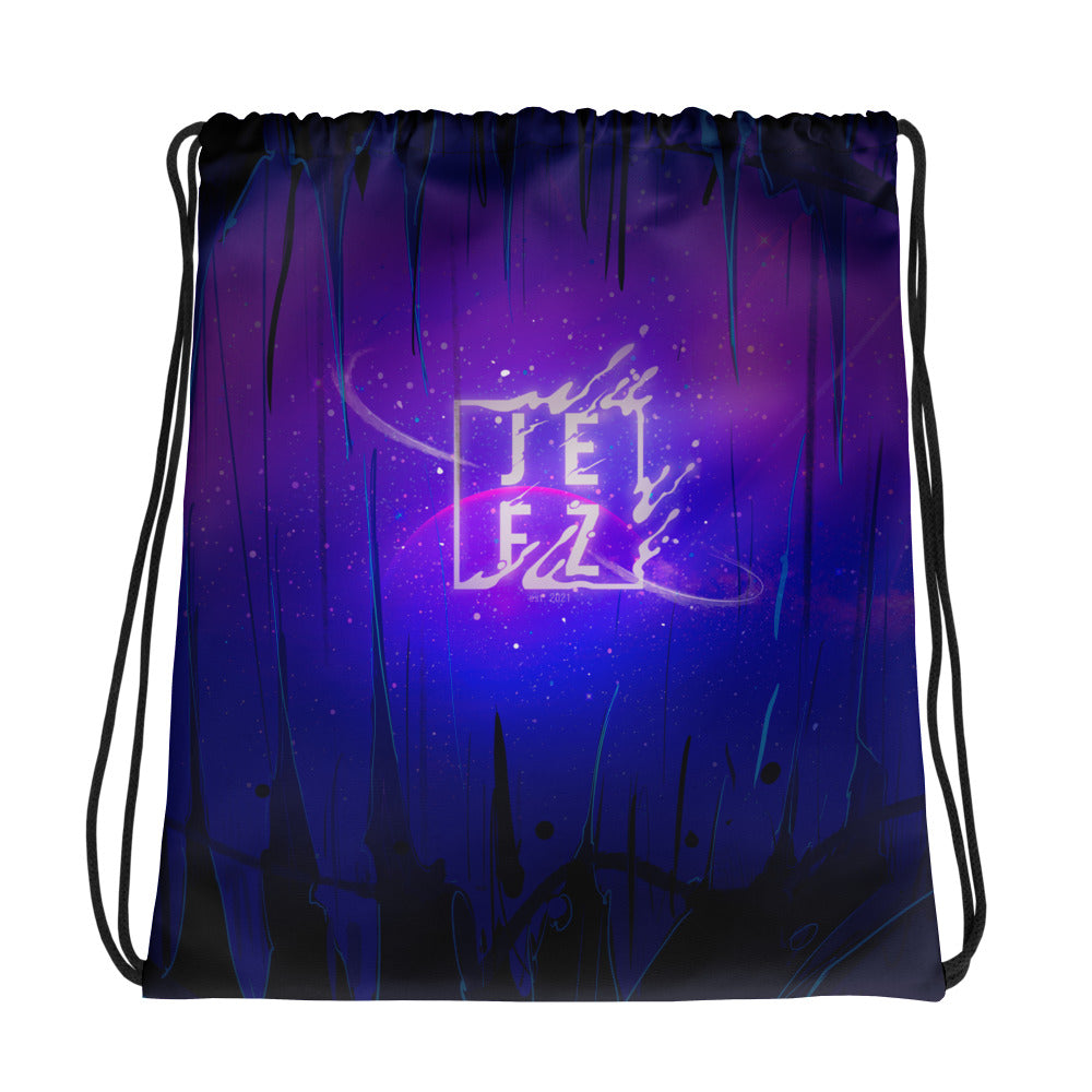 Jeez Logo Drawstring bag – JeezArt
