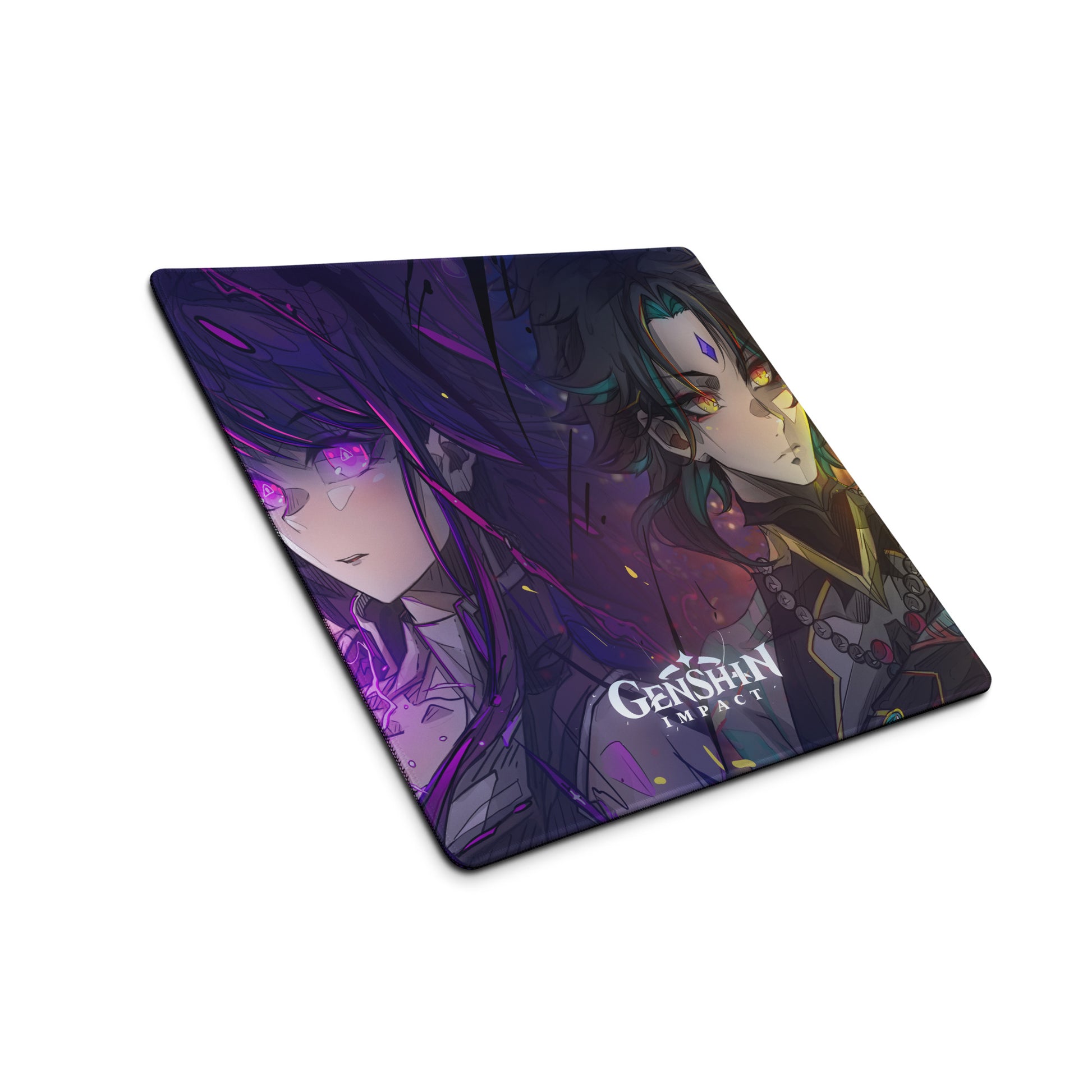 Raiden Shogun & Xiao Genshin Impact Gaming Mouse Pad – JeezArt