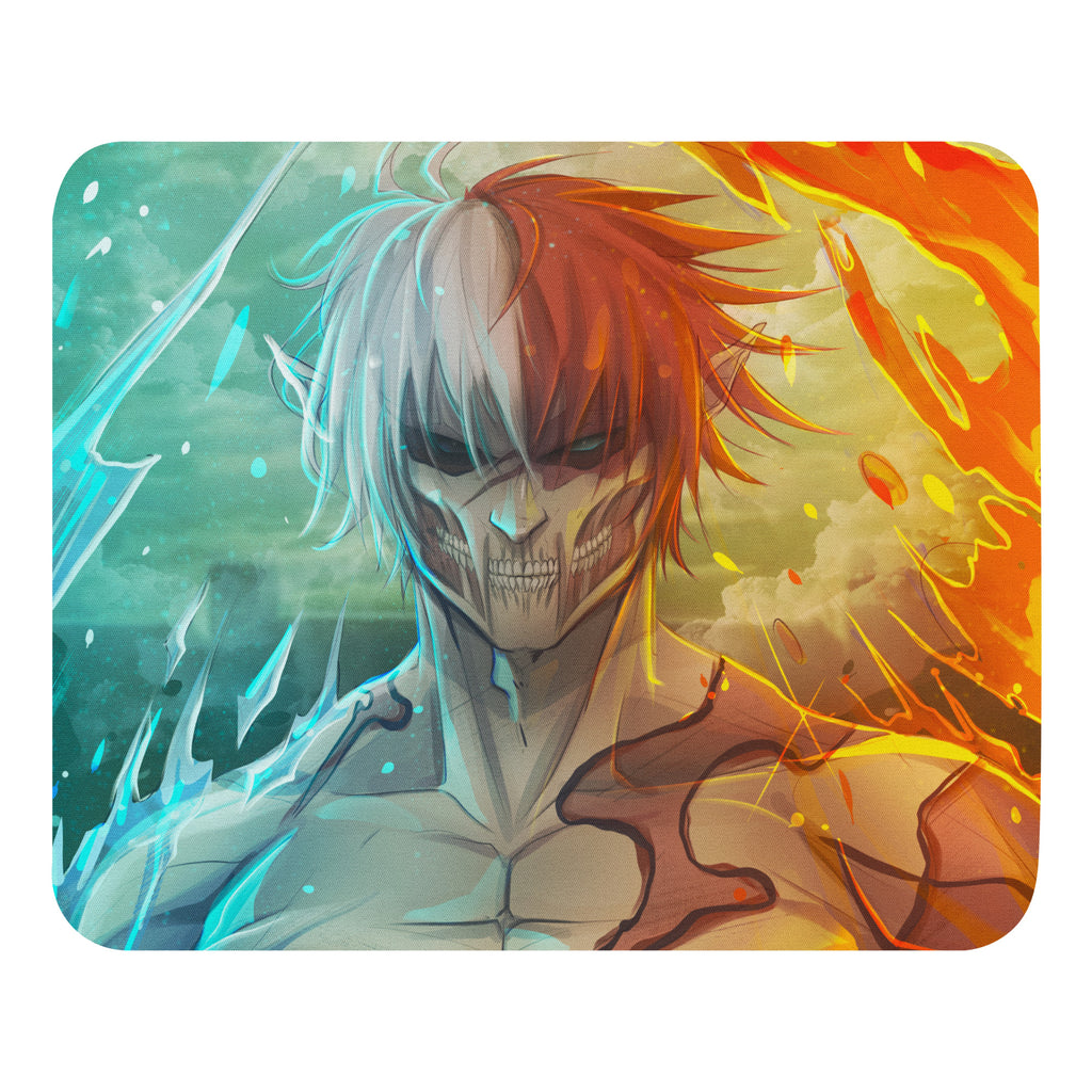 Todoroki as a Titan Mouse Pad – JeezArt