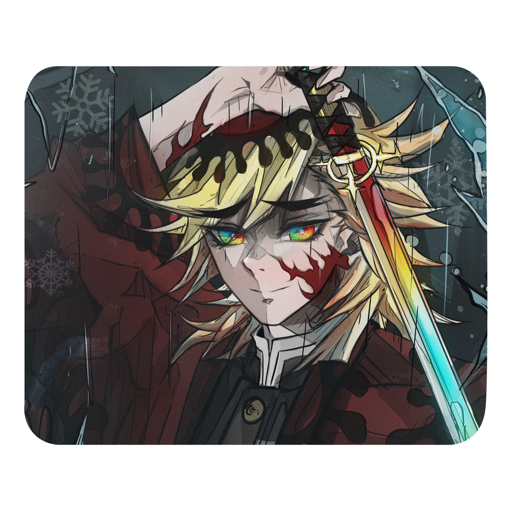 Douma as a Hashira Mouse Pad – JeezArt