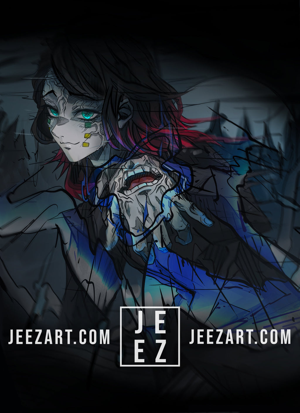 Lower Rank 1 Enmu Print 😈💤 – JeezArt