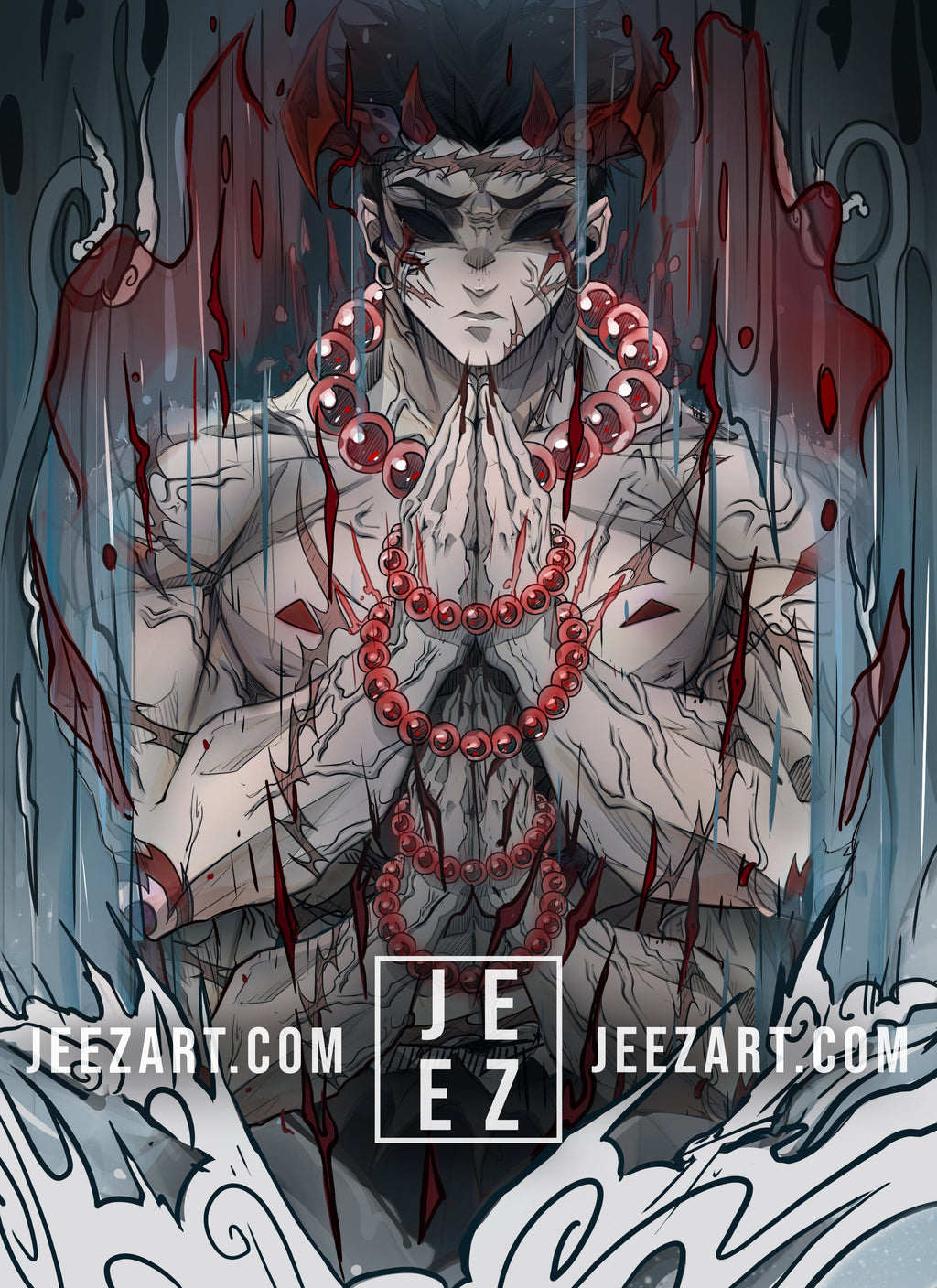 Demon Gyomei Print – JeezArt