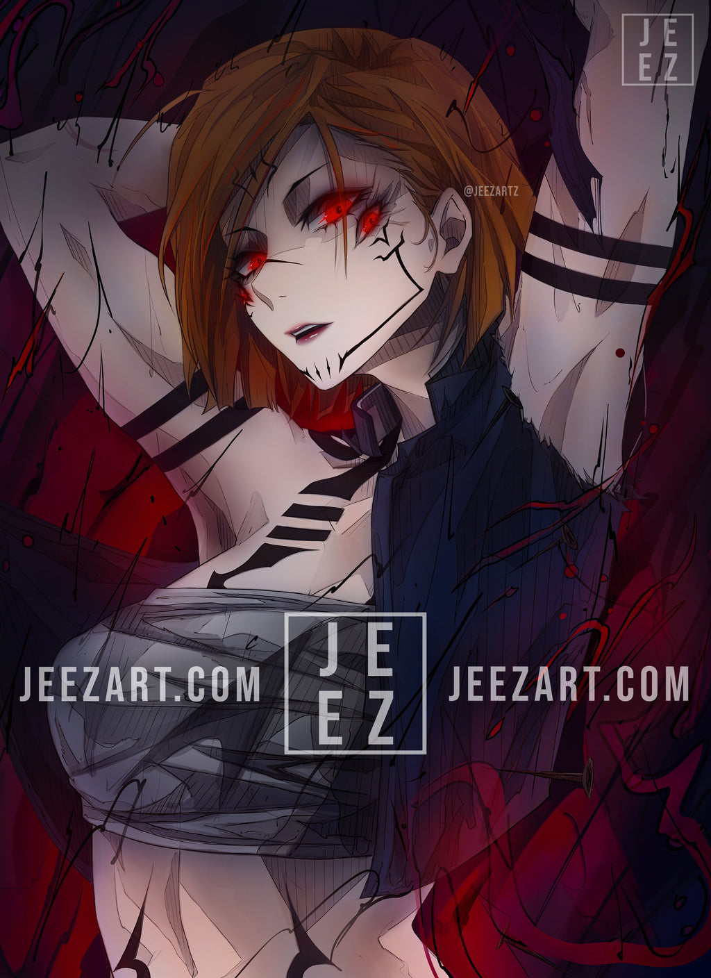 Nobara X Sukuna 😩 Print – JeezArt