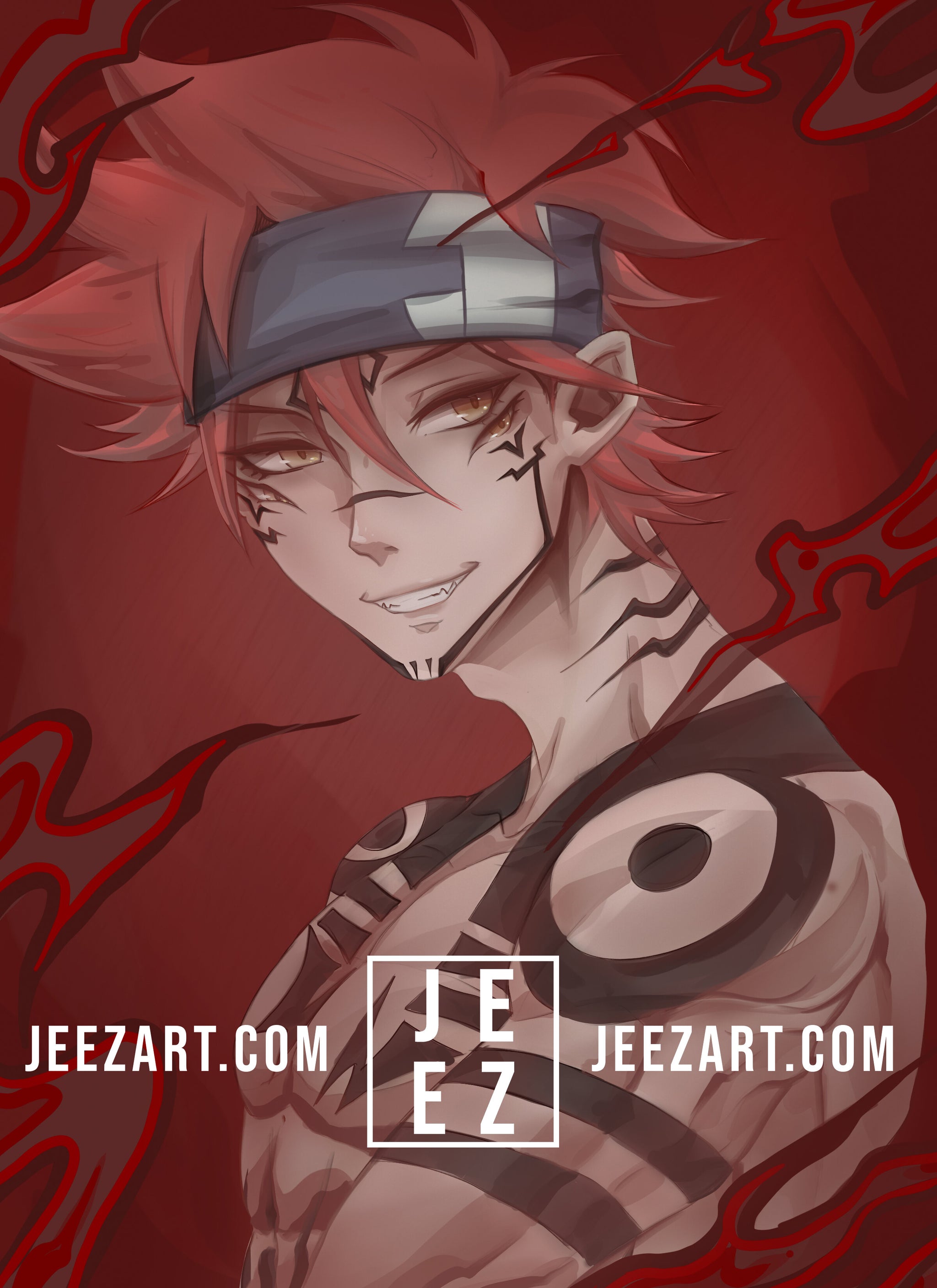 Reki x Sukuna Print – JeezArt