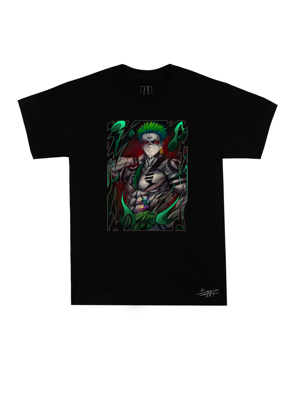Fusion Sukuna x Zoro Tee 👹⚔ – JeezArt